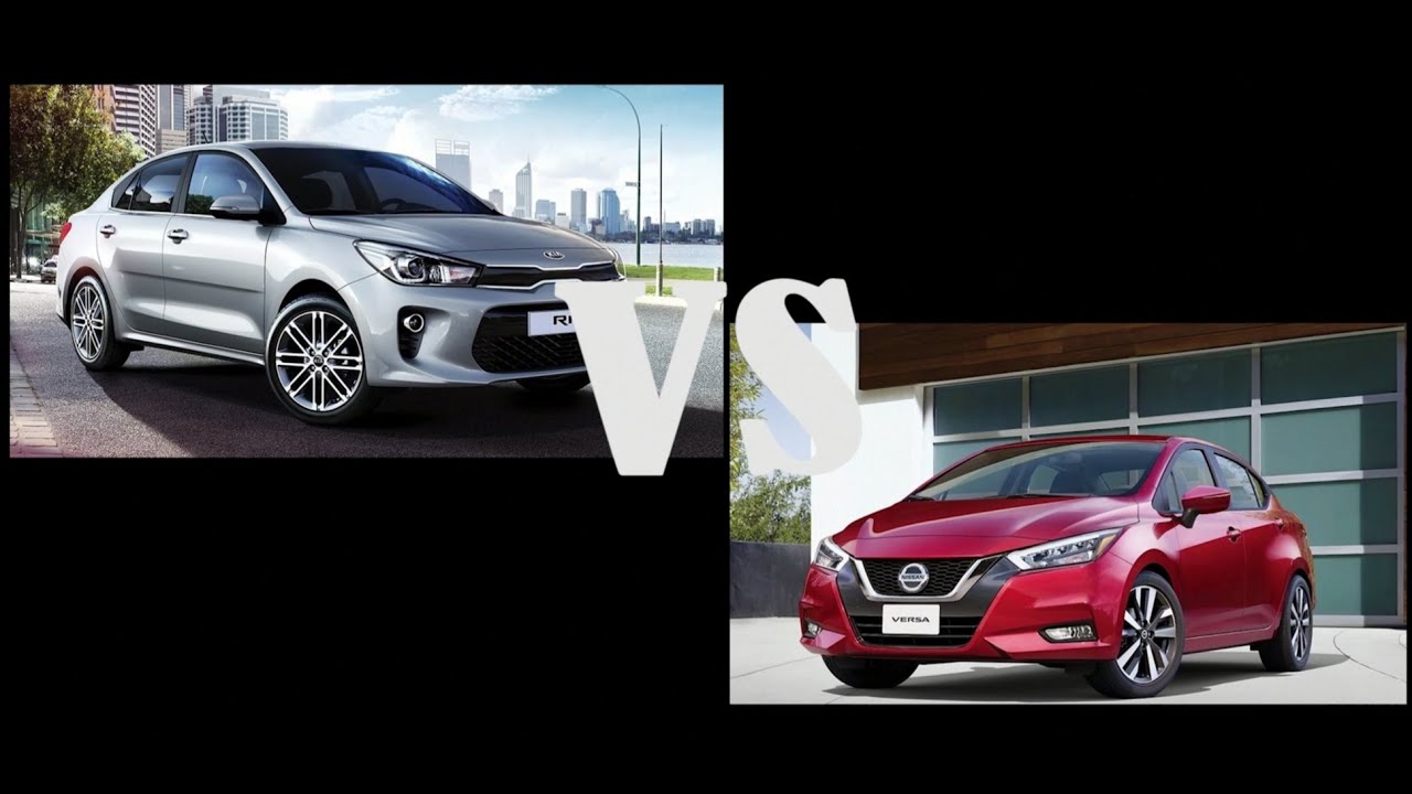 Comparación de la mejor compra: Kia Rio vs Nissan Versa